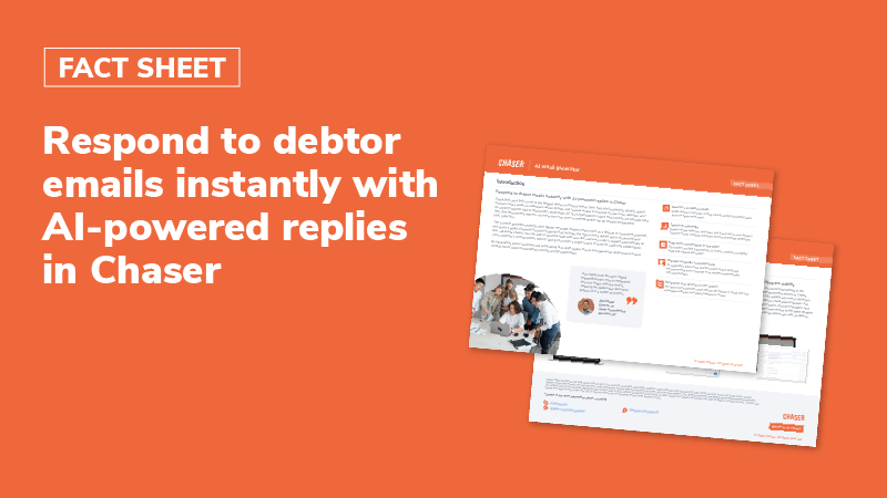Chaser AI email generator fact sheet